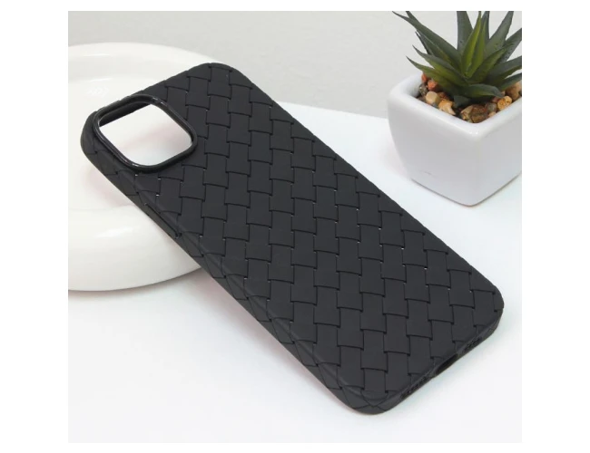 3G Weave case crna zaštitna maska za mobilni iPhone 14 Plus 6.7