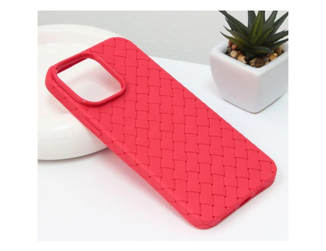 3G Weave case crvena zaštitna maska za mobilni iPhone 14 Pro Max 6.7