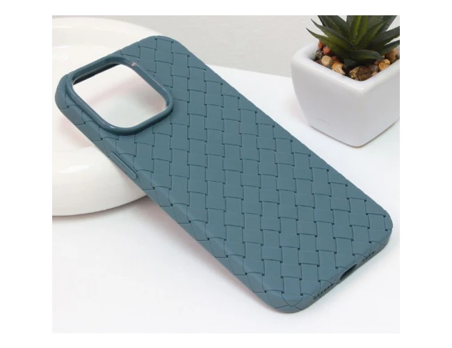 3G Weave case svetlo zelena zaštitna maska za mobilni iPhone 14 Pro Max 6.7