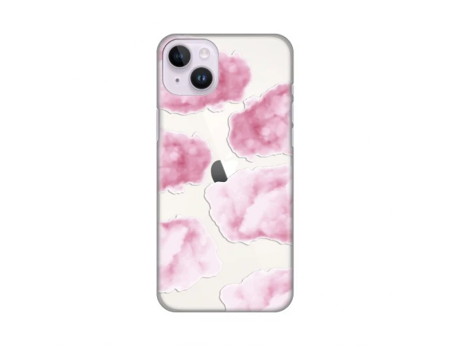 3G Print Skin Pink Clouds zaštitna maska za iPhone 14+