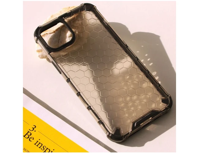 3G Honeycomb crna zaštitna maska za mobilni iPhone 14 Plus 6.7