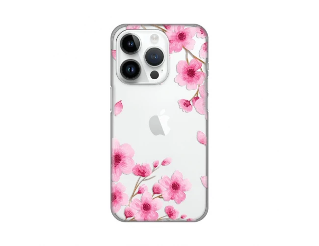 3G Print Skin Rose flowers zaštitna maska za iPhone 14 Pro