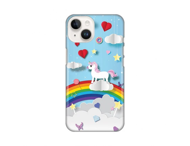 3G Print Skin Unicorn zaštitna maska za iPhone 14