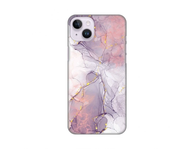 3G Print Skin Pink Marble zaštitna maska za iPhone 14+