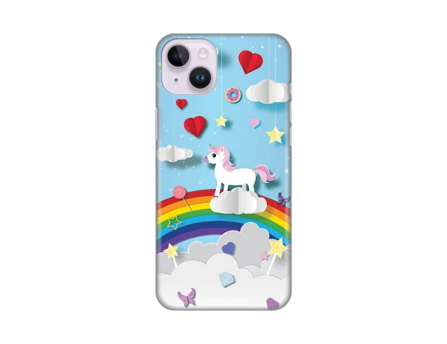 3G Print Skin Unicorn zaštitna maska za iPhone 14+