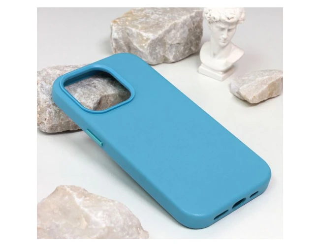 3G Beautiful Shine Leather svetlo plava zaštitna maska za mobilni iPhone 14 Pro 6.1