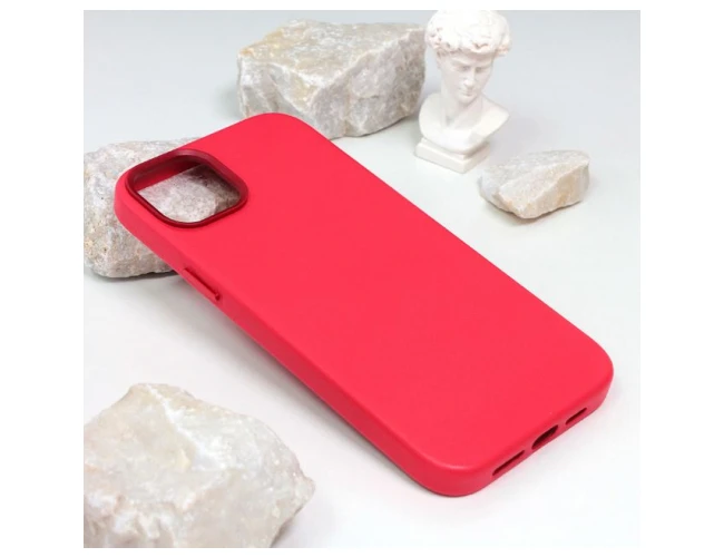 3G Beautiful Shine Leather crvena zaštitna maska za mobilni iPhone 14 Plus 6.7