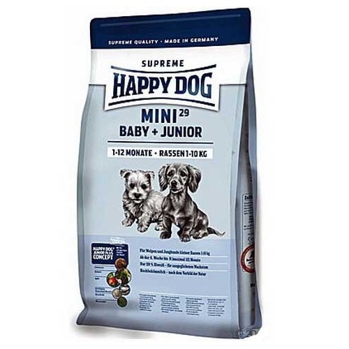 Hrana za štence Happy Dog Mini Baby & Junior 29 pak. 4kg