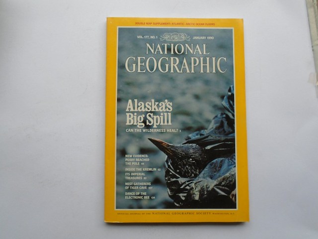 National geographic ENG jan 1990. Aljaska,
