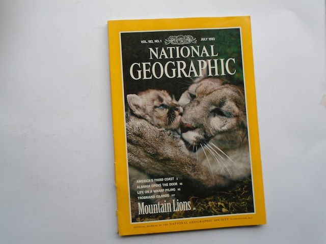 National geographic ENG jul 1992. Planinski lavovi