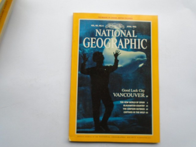 National geographic ENG apr 1992. Vankuver