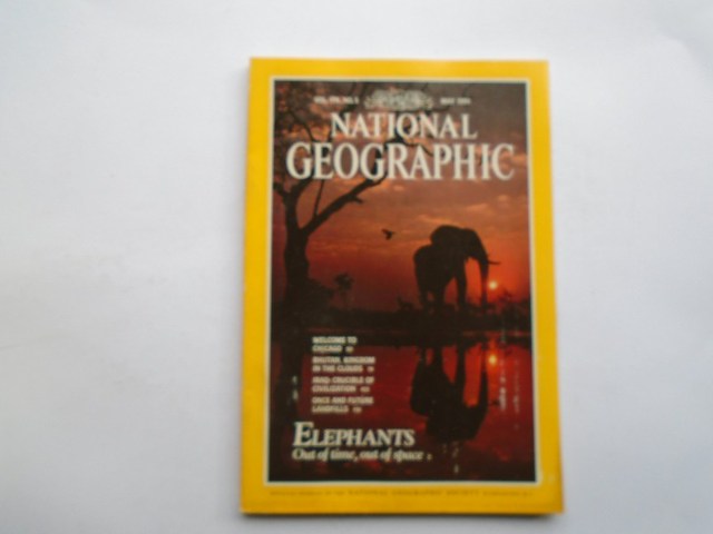 National geographic ENG maj 1991. Slonovi