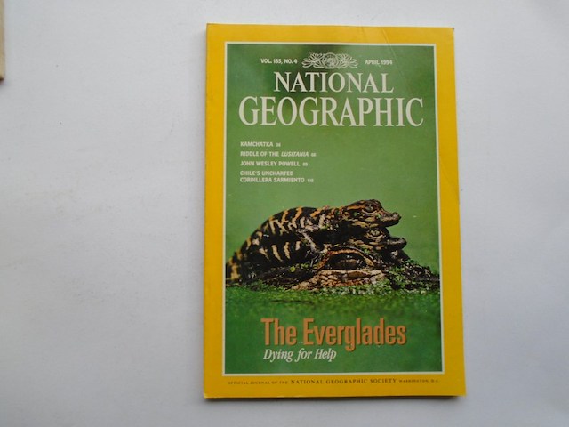 National geographic ENG apr 1994. Everglejds