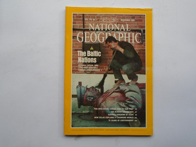 National geographic ENG nov 1990. Baltičke države