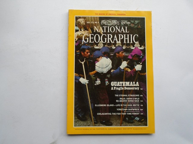 National geographic ENG jun 1988. Gvatemala