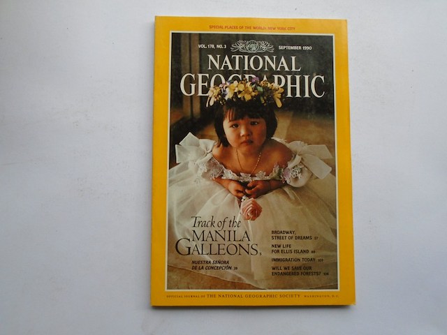 National geographic ENG sep 1990. Brodvej