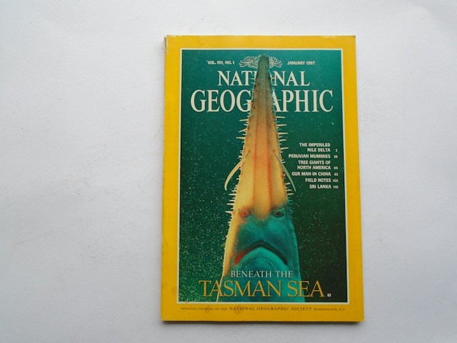 National geographic ENG jan 1997. Tasmanijsko more