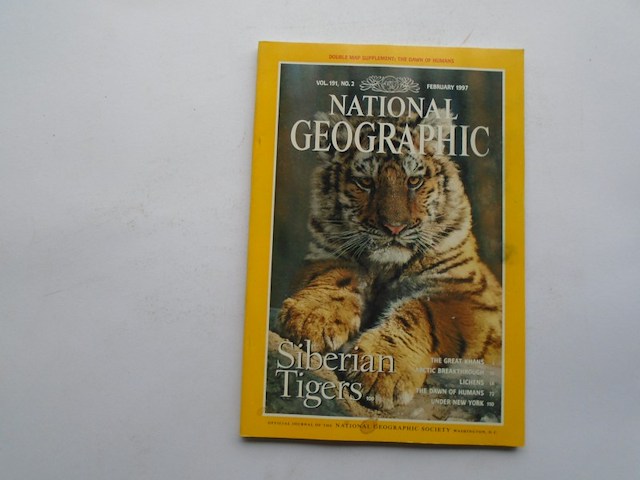 National geographic ENG feb 1997. Sibirski tigar