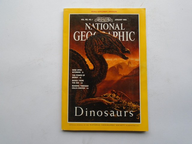 National geographic ENG jan 1993. Dinosauri