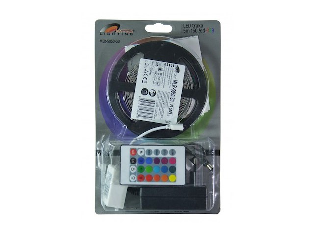 LED traka 5m MLR-5050-30 blister RGB