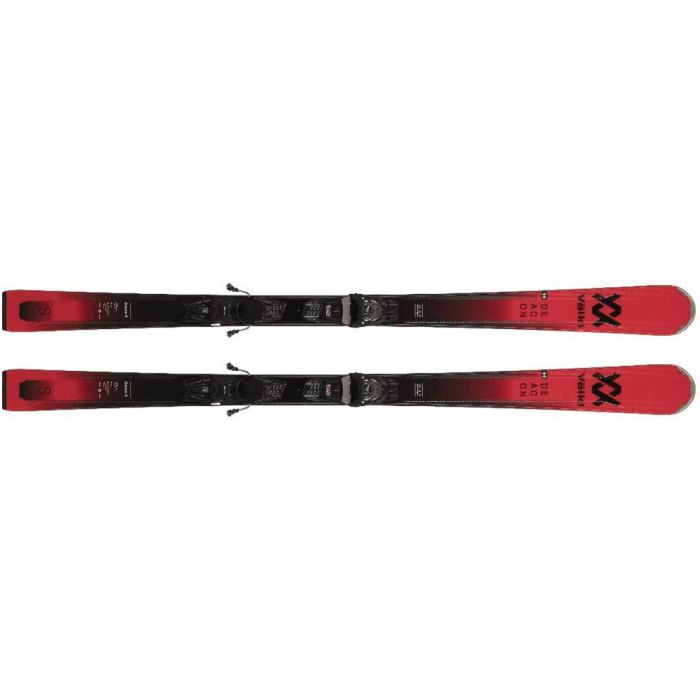 SKIJE VOLKL DEACON S RED/BLACK VMOTION1/FDT-PLATE