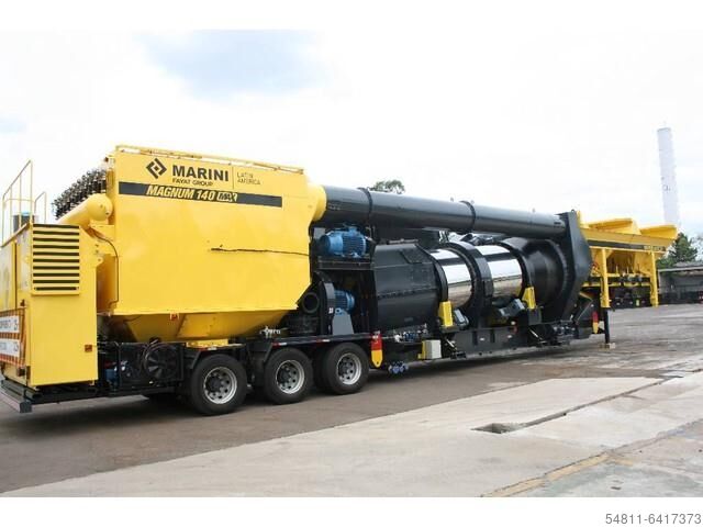 Biljka za mešanje asfalta
Sonstige/Other Marini Magnum 140 mobile asphalt plant