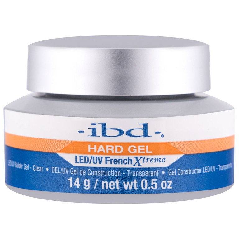 LED/UV gradivni gel za nadogradnju noktiju IBD French Xtreme Clear 14g