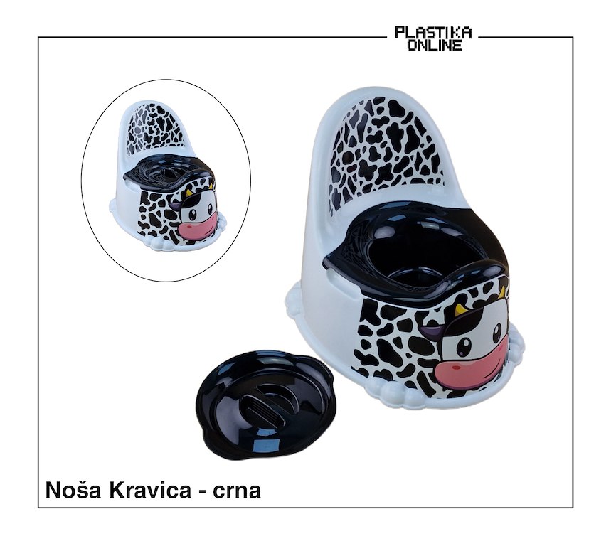 Noša ANIMAL Kravica crna