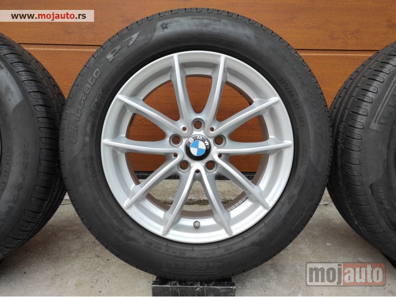 BMW X3 F25 Orig. Alu Felne+PIRELLI 225 60 17 RUN FLAT Letnje