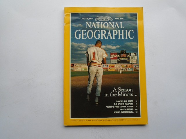National geographic ENG apr 1991. Bejzbol