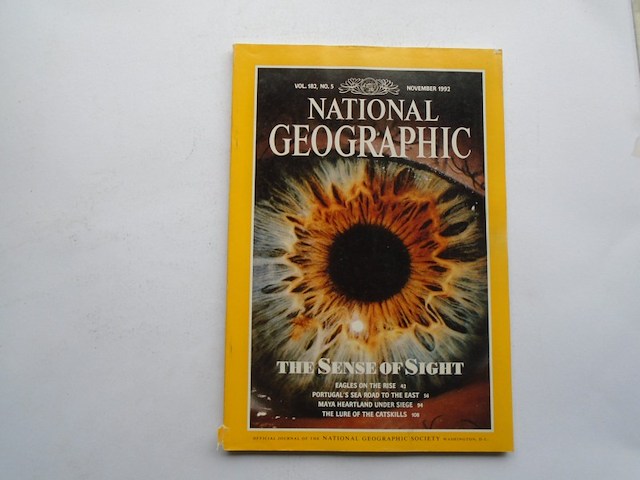 National geographic ENG nov1992. Čulo vida