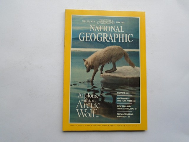 National geographic ENG maj 1987. Arktički vuk
