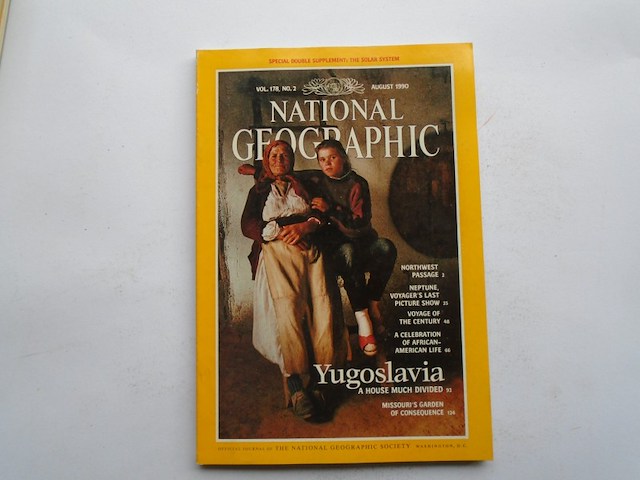 National geographic ENG avg 1990. Yugoslavia
