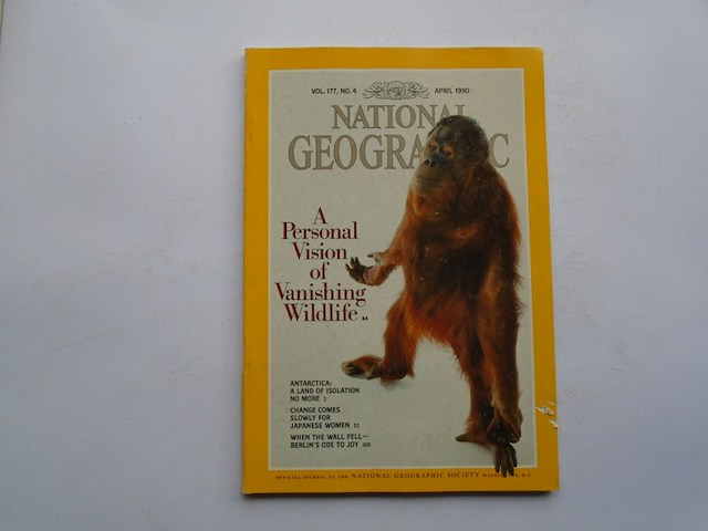 National geographic ENG apr 1990. Antartik
