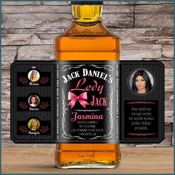 Lady Jack whiskey Jack Daniels