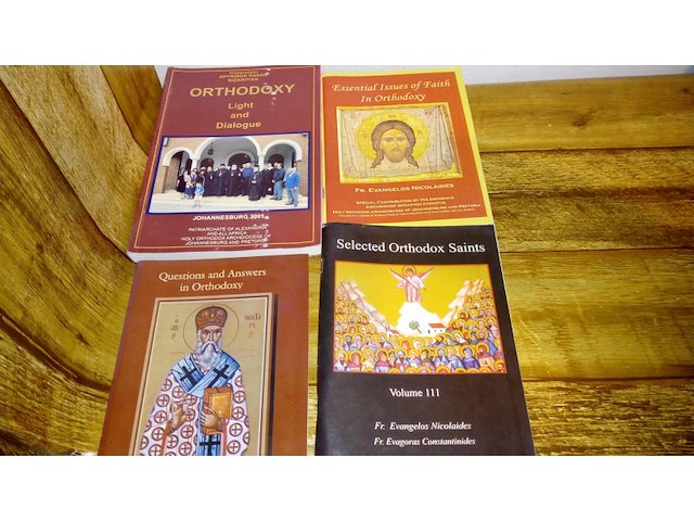 4 knjige o Hrošćanstvu na engleskom jeziku