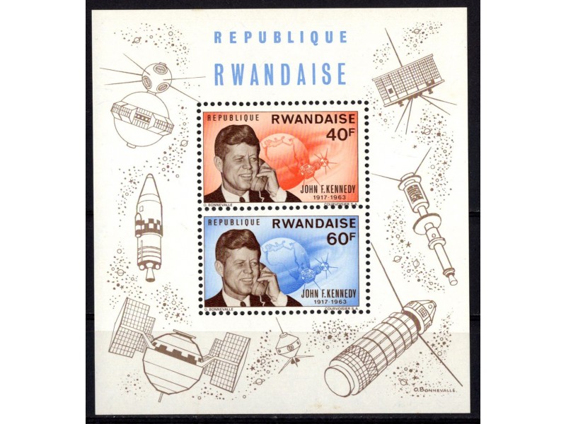 Ruanda 1965. Kennedy, Kosmos