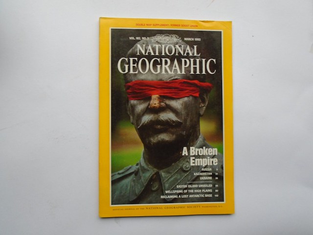 National geographic ENG mart 1993. Rusija , Ukrajina