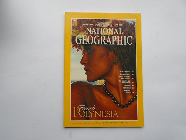 National geographic ENG jun 1997. Francuska polinezija