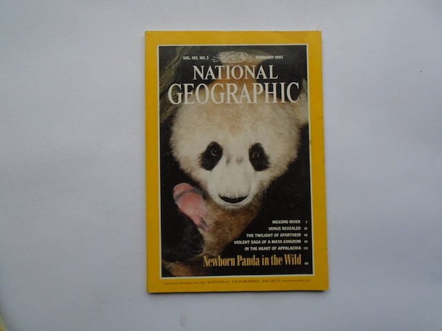 National geographic ENG feb 1993. Panda