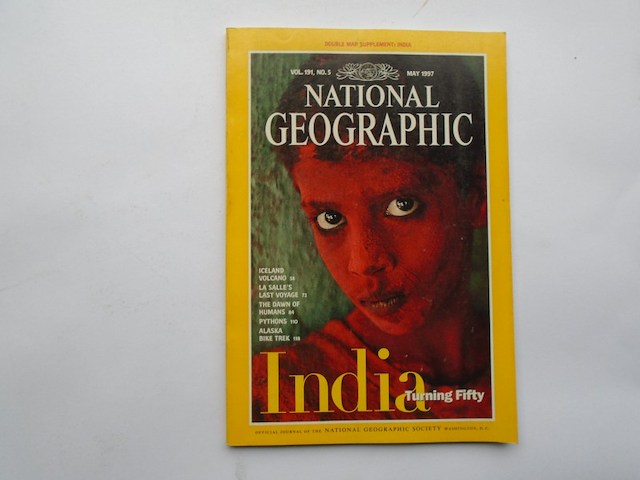 National geographic ENG maj 1997. Indija