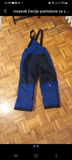 Icepeak decije ski pantalone