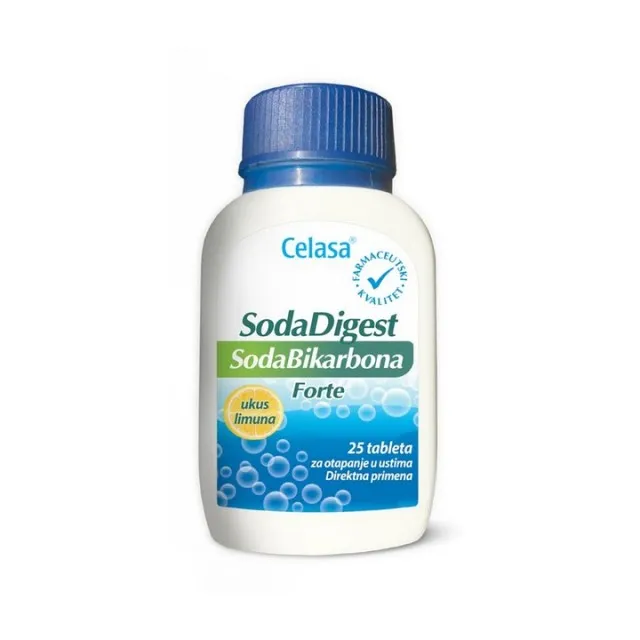 SodaDigest Forte 25 tableta Soda bikarbona