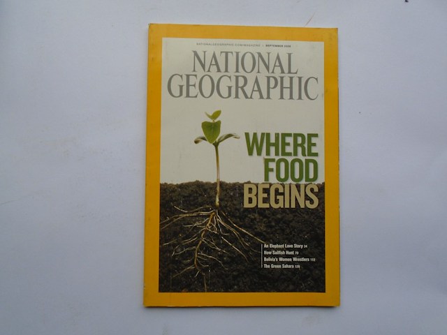 National geographic ENG sep 2008. Hrana