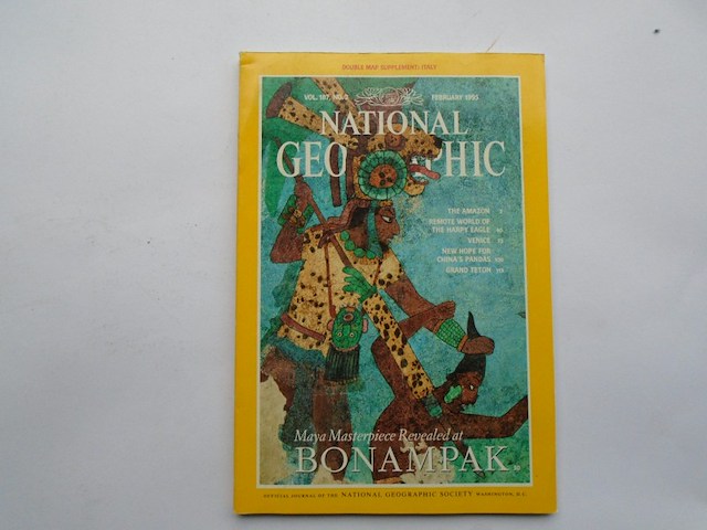National geographic ENG feb 1995. Maje