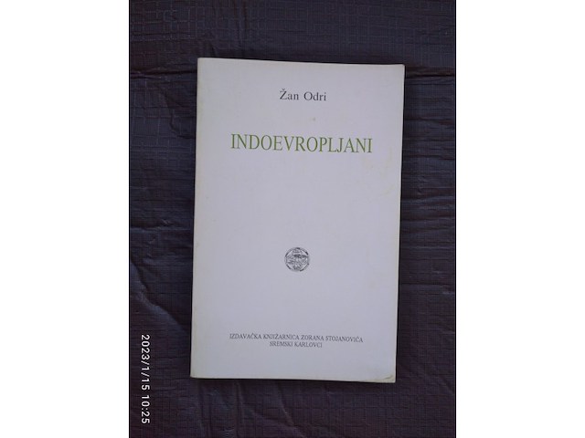 Indoevropljani-Zan Odri