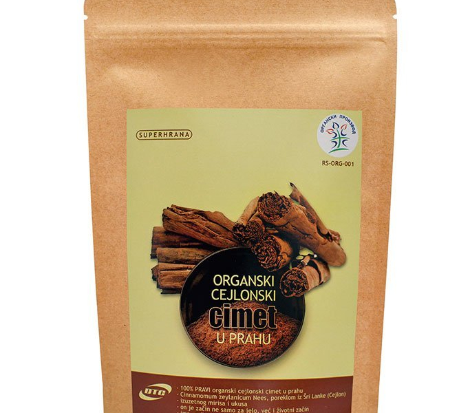 ORGANSKI CEJLONSKI CIMET U PRAHU 100GR