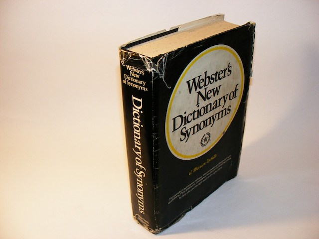 Webster`s New Dictionary of Synonyms