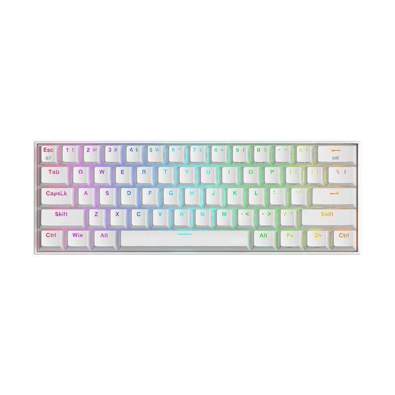 Draconic K530 PRO Mechanical Gaming Keyboard – BT, RGB, Red switch, White