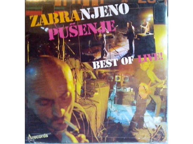 Zabranjeno Pušenje – The Best Of LIVE CD Neotpakovan